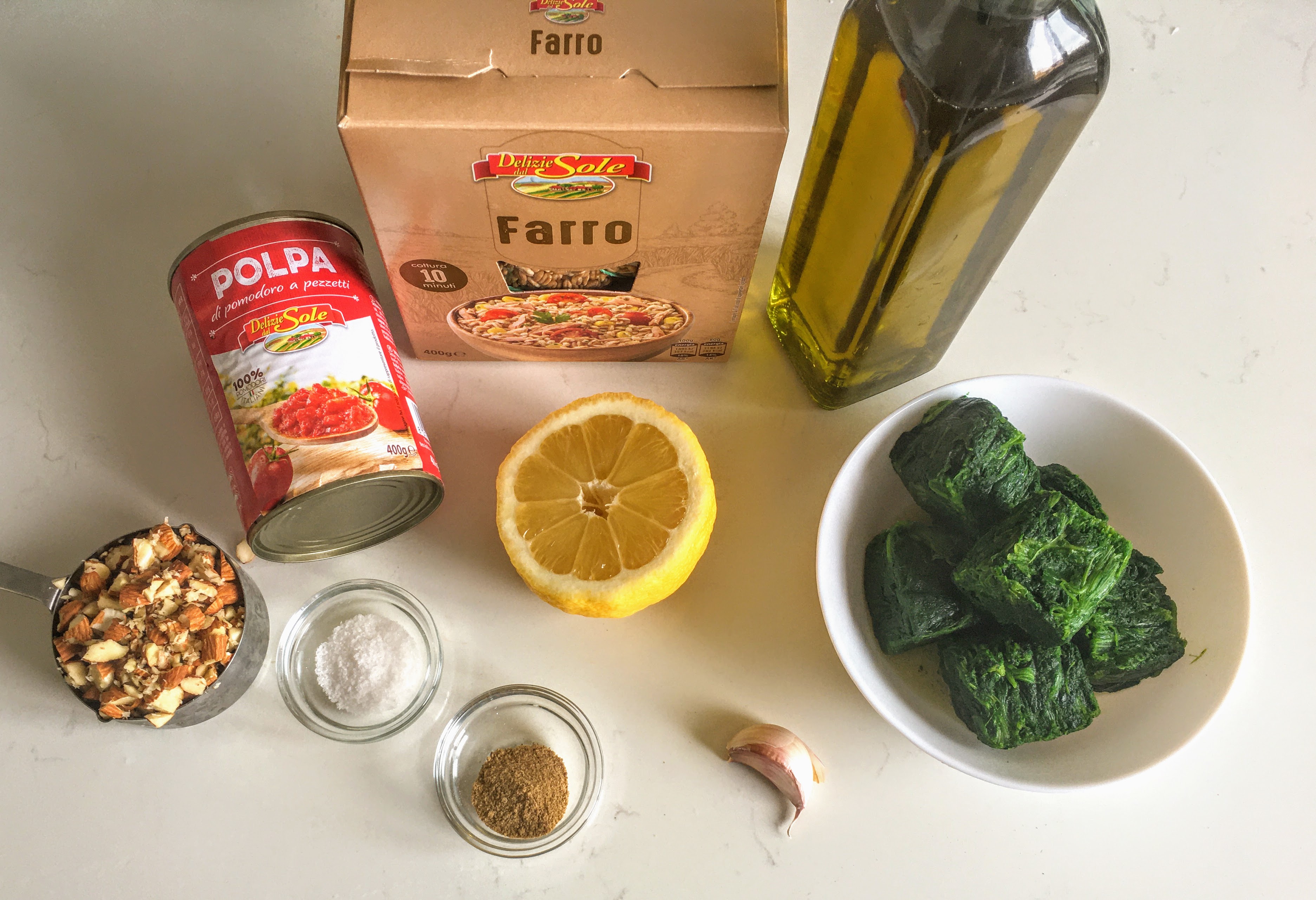 Spiced Farro with Garlicky Spinach – Greg Nelson Cooks