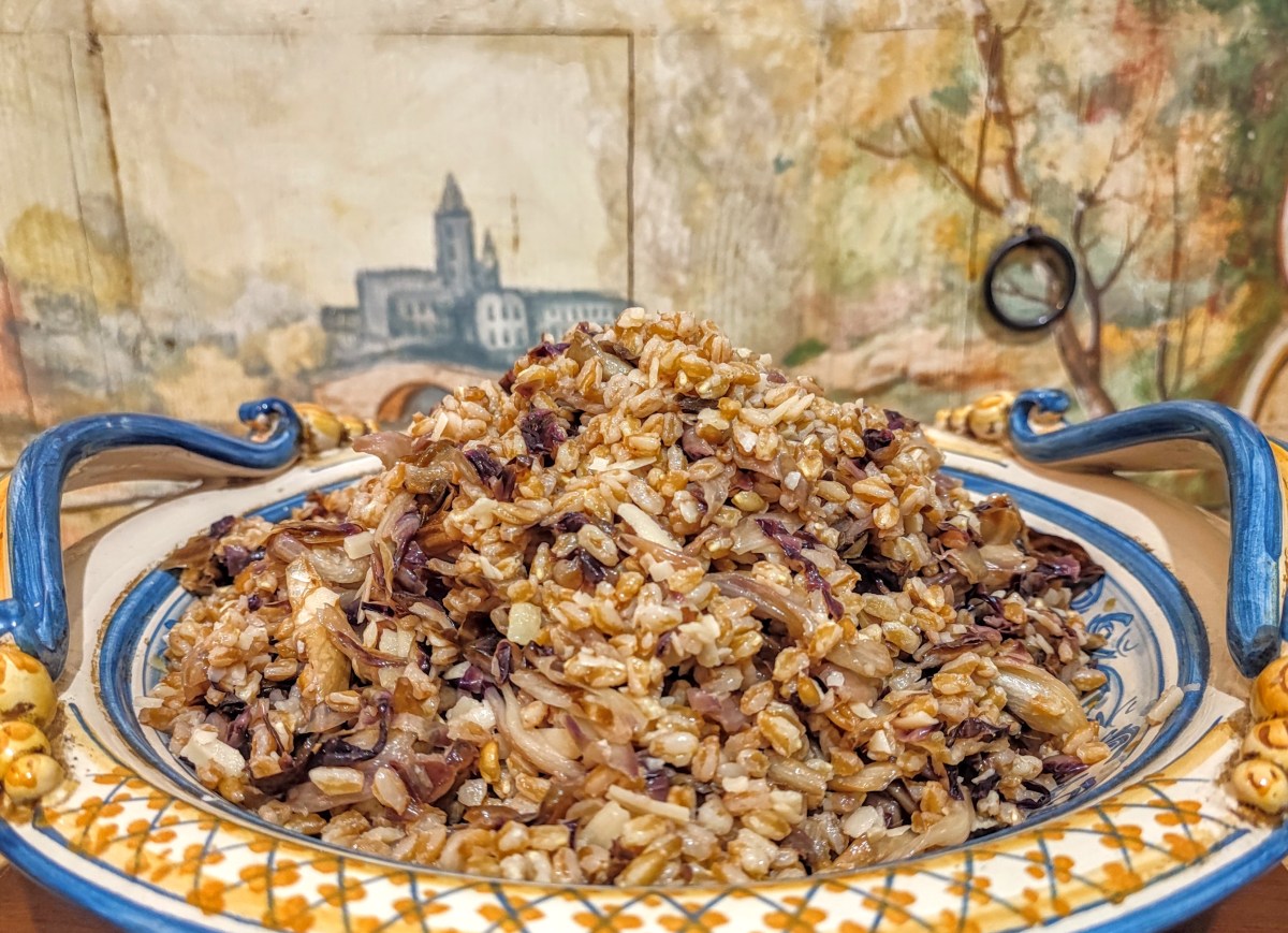 Farro with Radicchio and Parmesan – Greg Nelson Cooks