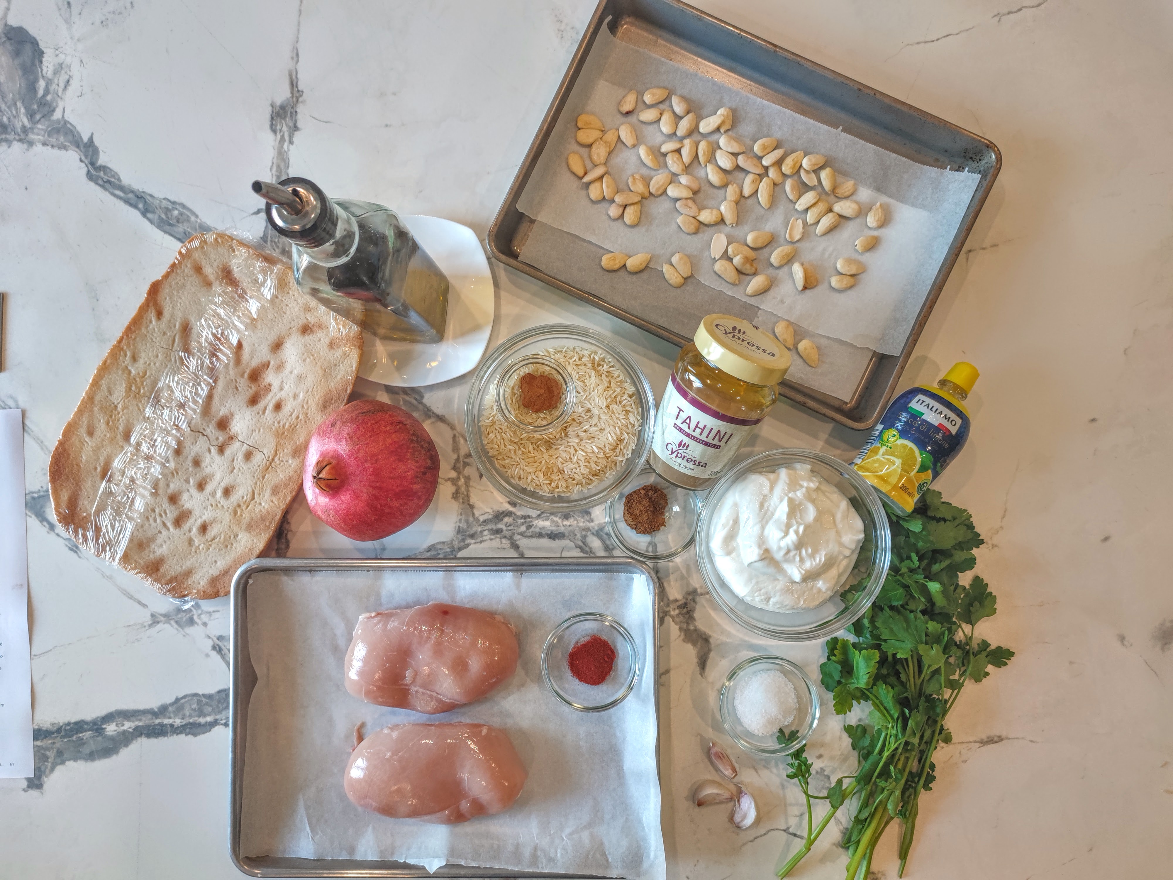 Fatet Djaj (Lebanese Chicken, Rice and Pomegranate) – Greg Nelson Cooks