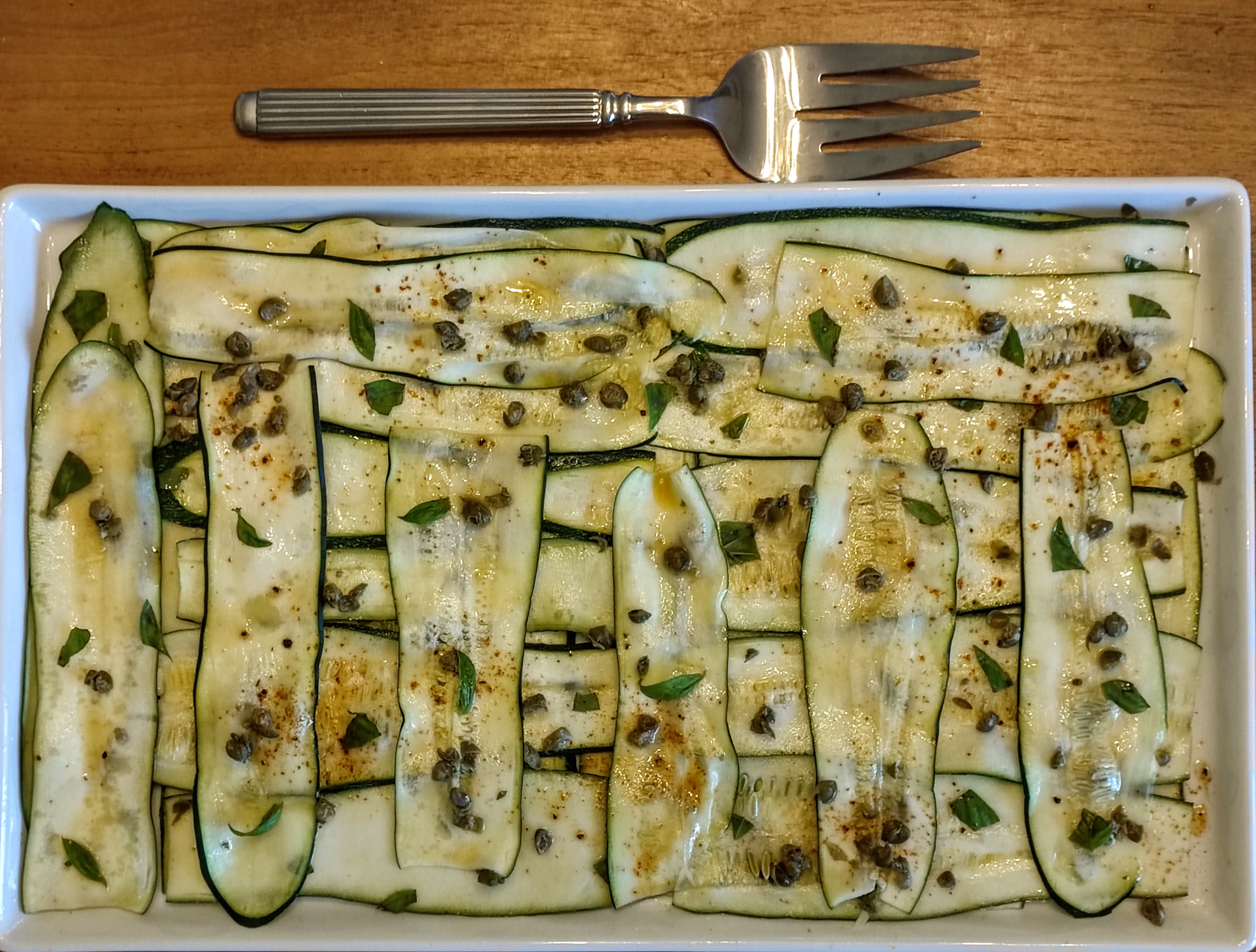 Carpaccio di Zucchini – Greg Nelson Cooks